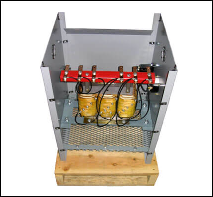 DELTA-WYE TRANSFORMER, 1.5 KVA, PRIMARY 480 VAC, SECONDARY 200/208/230 ...