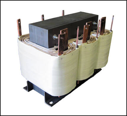 DELTA-WYE TRANSFORMER, 60 KVA, PRIMARY 480 VAC, SECONDARY 50/100/150 ...