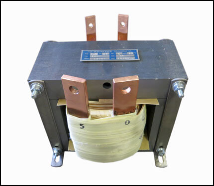 HIGH CURRENT TRANSFORMER, 5 VAC, 250 AMPS, P/N 19059 - L/C Magnetics