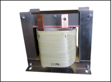 Gapped Inductor, 5 mH, 110 ADC, 240 VDC, P/N 19075L | L/C Magnetics