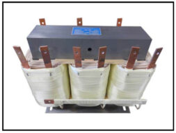 WYE-DELTA TRANSFORMER, 10 KVA, PRIMARY 480 VAC, SECONDARY 90 VAC, P/N ...