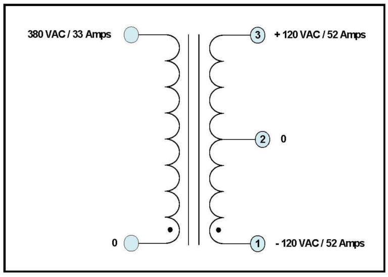 SINGLE PHASE MULTI TAP TRANSFORMER, 12.5 KVA, P/N 18684B - L/C Magnetics