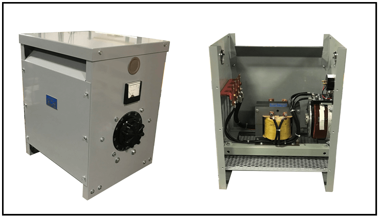 VARIABLE TRANSFORMER ASSEMBLY, 0 TO 30 VAC, 100 AMPS, 400 HZ, PN ...