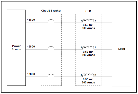 CLR, 0.53 MH, 800 AMPS, 13.8 KV, P/N TR-16 - L/C Magnetics